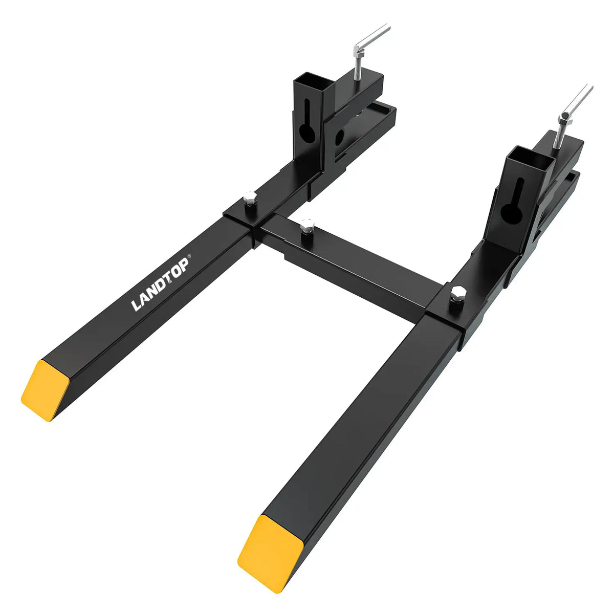 43" 1500lbs Clamp on Pallet Forks for Tractors & Skid Steers with ...