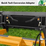 Universal Skid Steer Quick Tach Conversion Adapter Bobtach Latch Box W ...