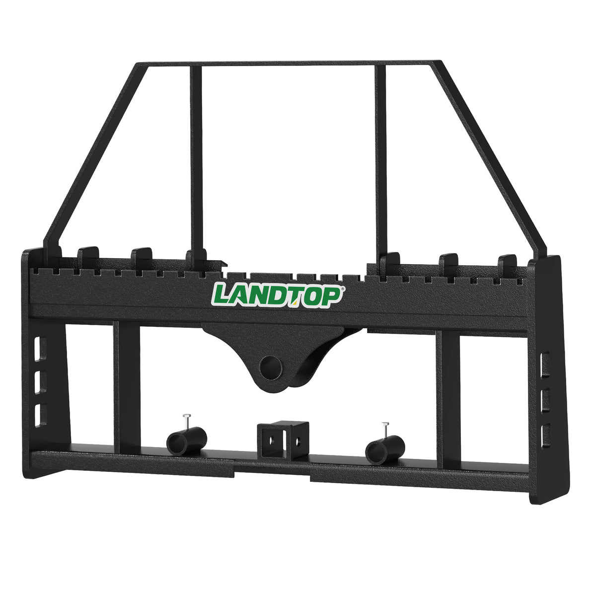 4000lbs Pallet Forks Frame Attachment With Head Rack & Receiver Hitch ...