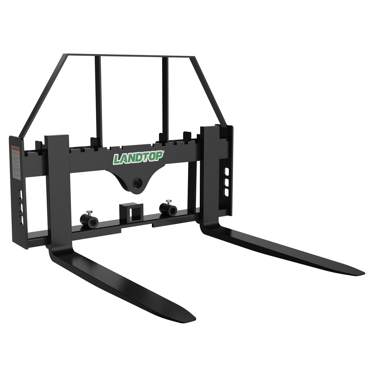 4000 lbs Pallet Fork Attachment with 48" Blades & Head Rack for Tractor ...