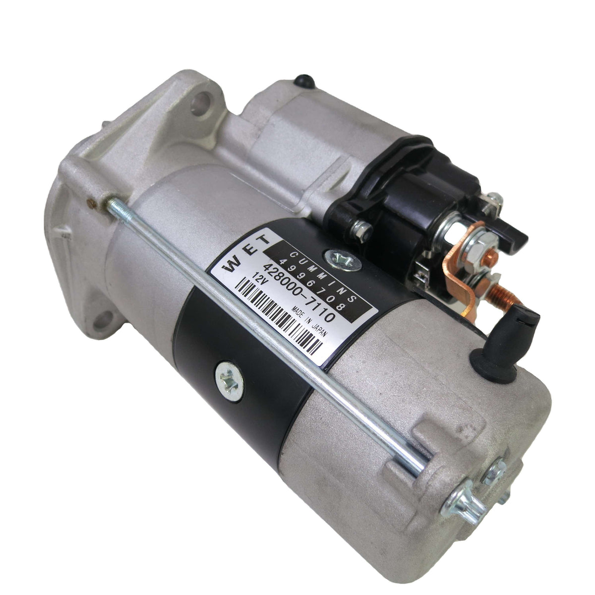 12V Starter 4996708 499670800 428000-7110 4280007110 For Cummins ISB 6 ...