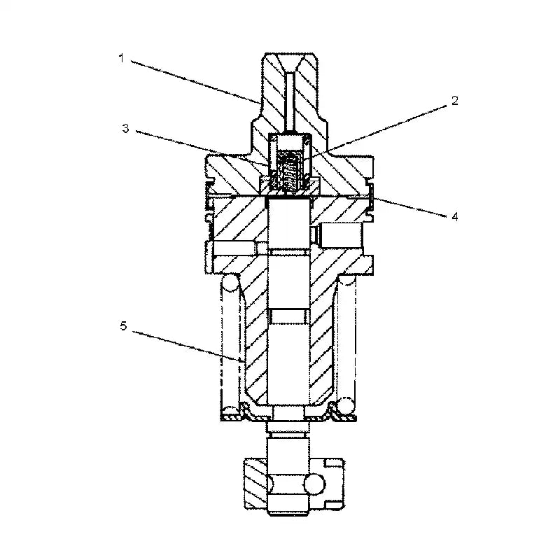 Check Valve 1W-6987 For Caterpillar Tractor 65D D6R D5E D6D D6G ...