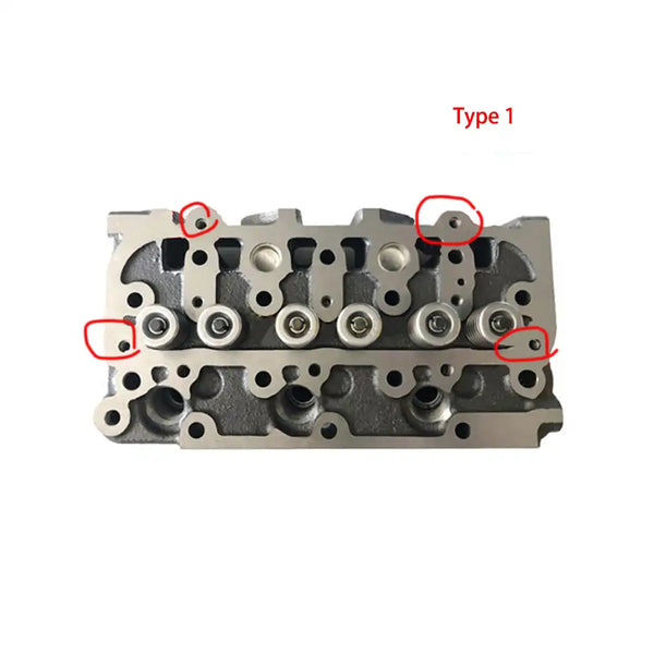 Cylinder Head With Valves for Kubota Engine D782 – LandTopMall