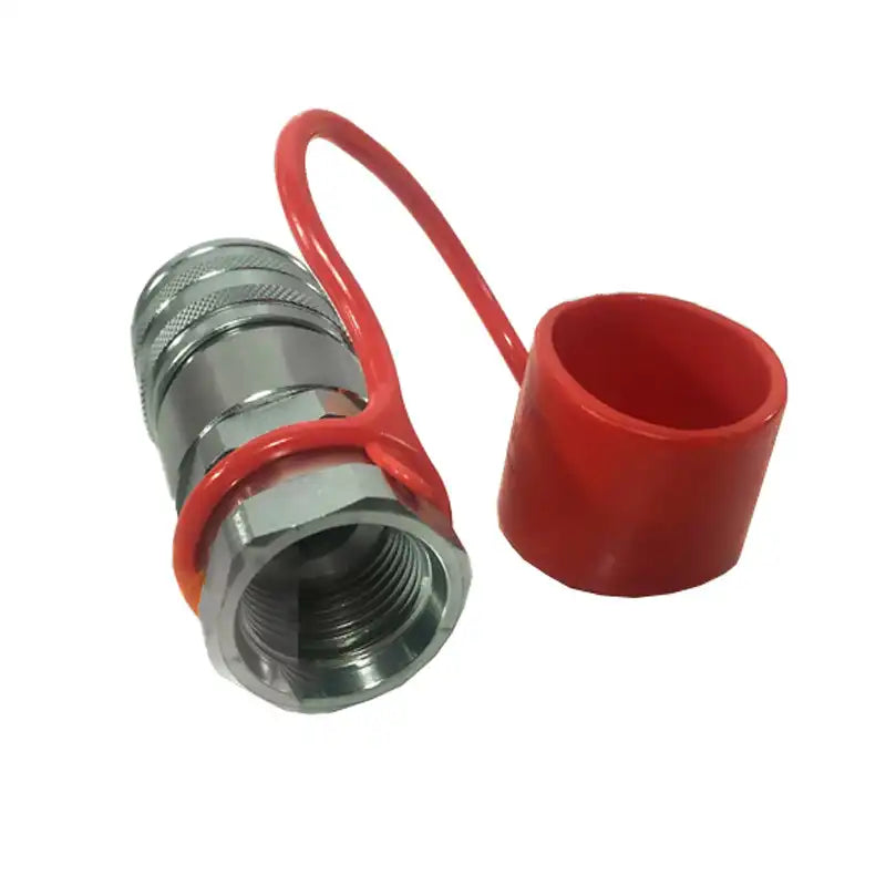 Female Flat Faced Coupler 7246790 for Bobcat 542 553 653 751 753 763 7 ...